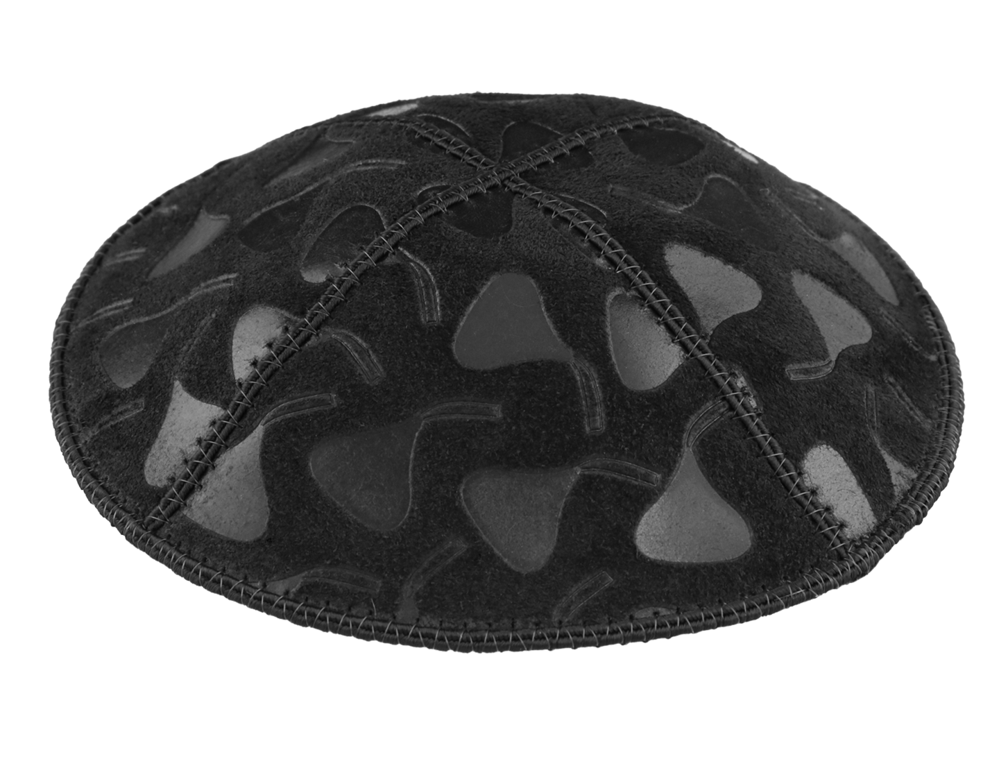 Suede Embossed Hershey Kisses Kippot - Kippot World